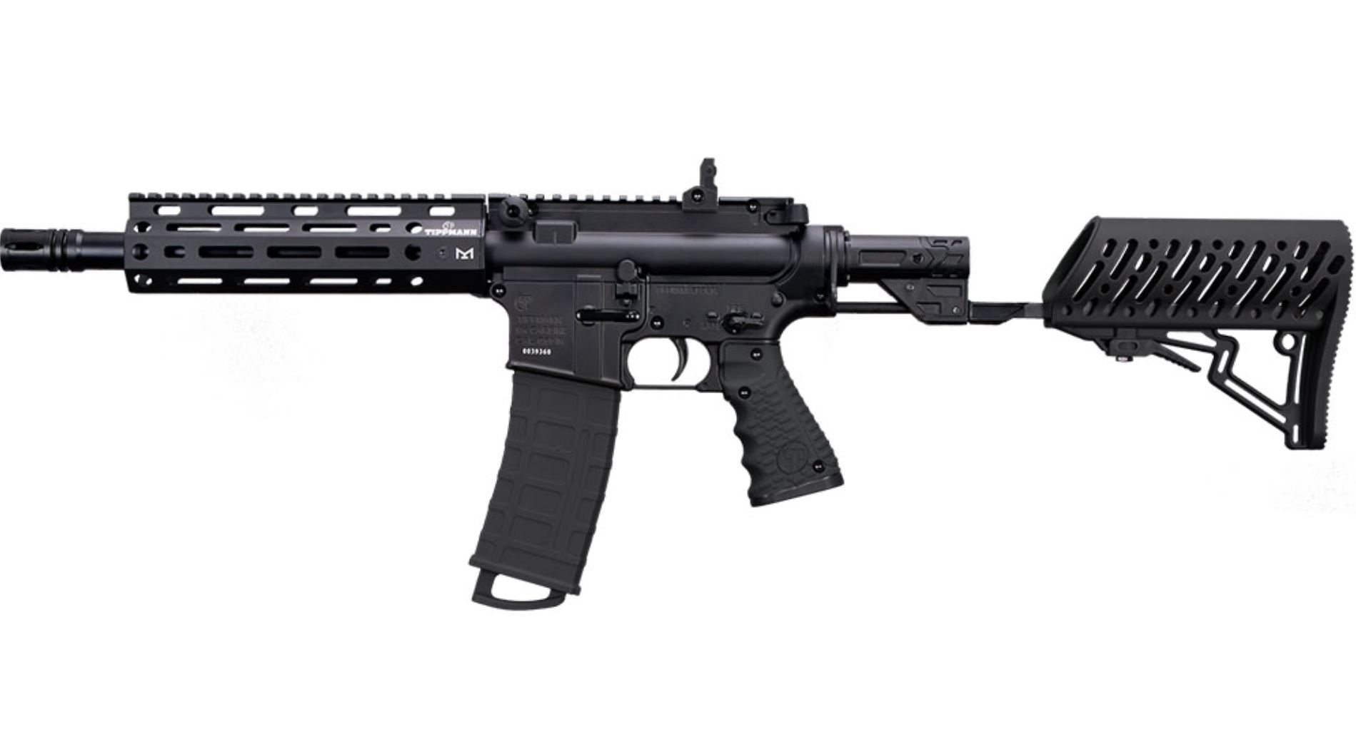 Tippmann TMT TMC Elite .68 Caliber Magfed Marker – Black – DoroSports